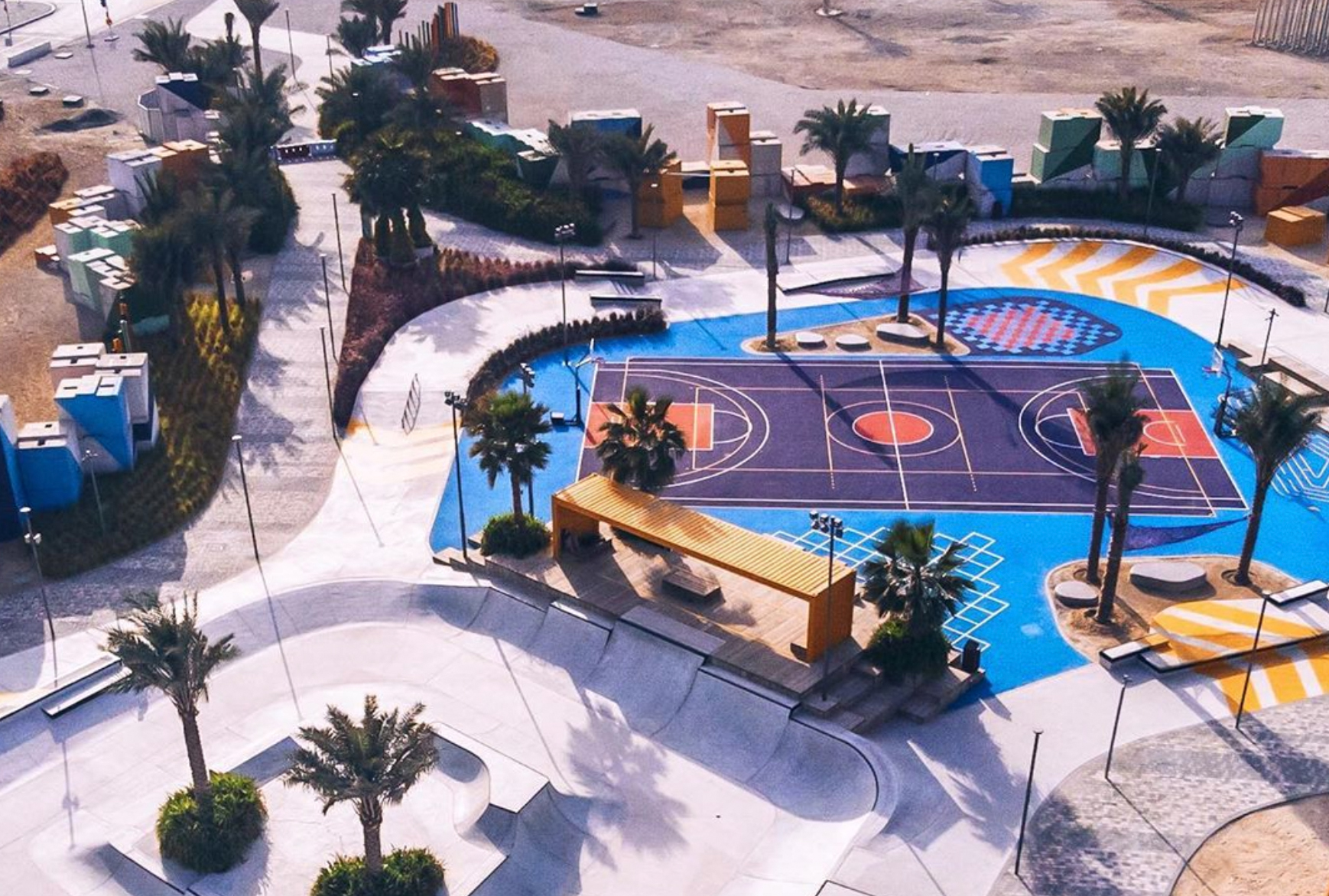 Must Hoop : The Block, Dubai – Courts of the World