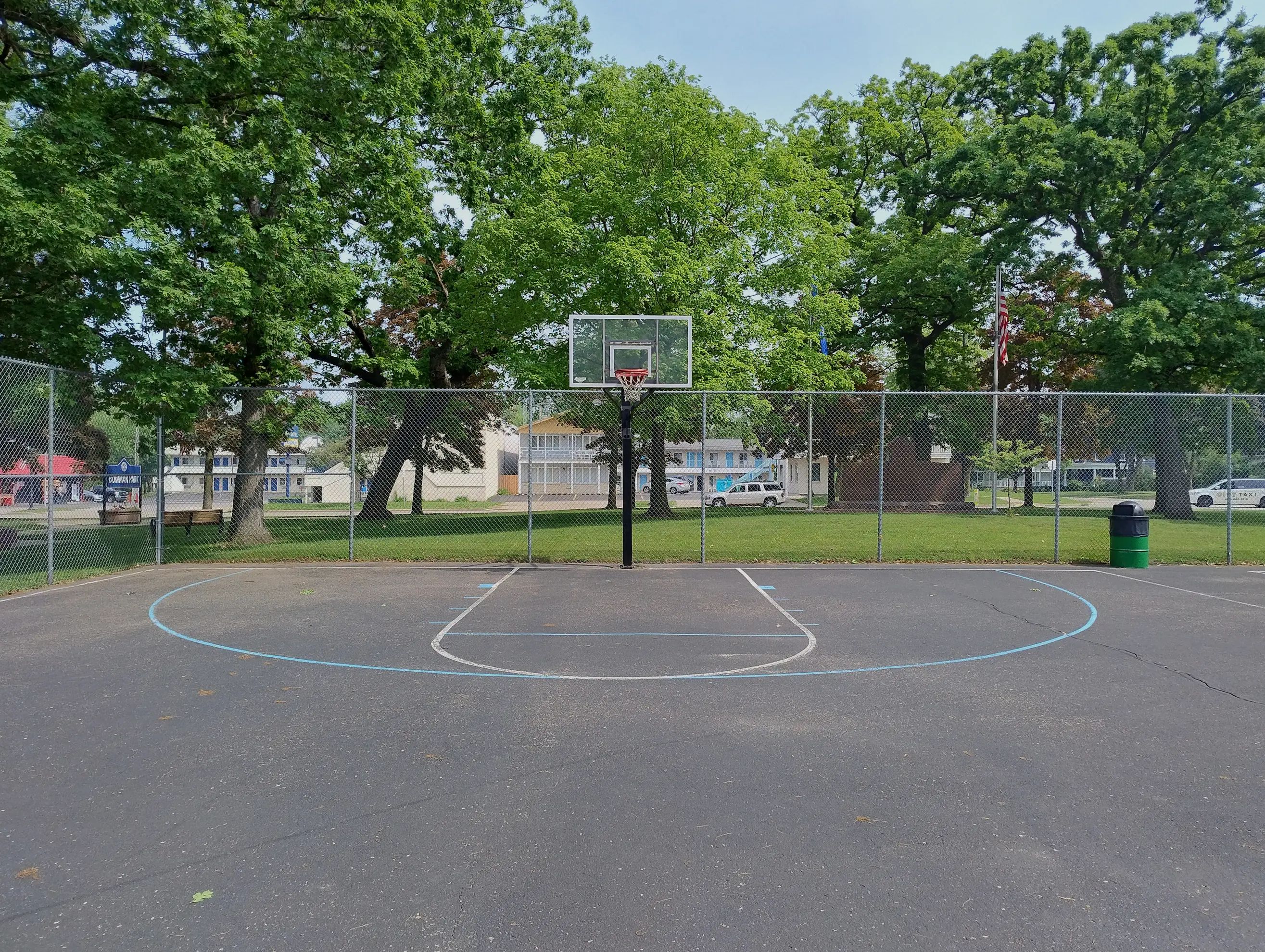 Wisconsin Dells, WI Basketball Court: Bowman Park Basketball Court ...