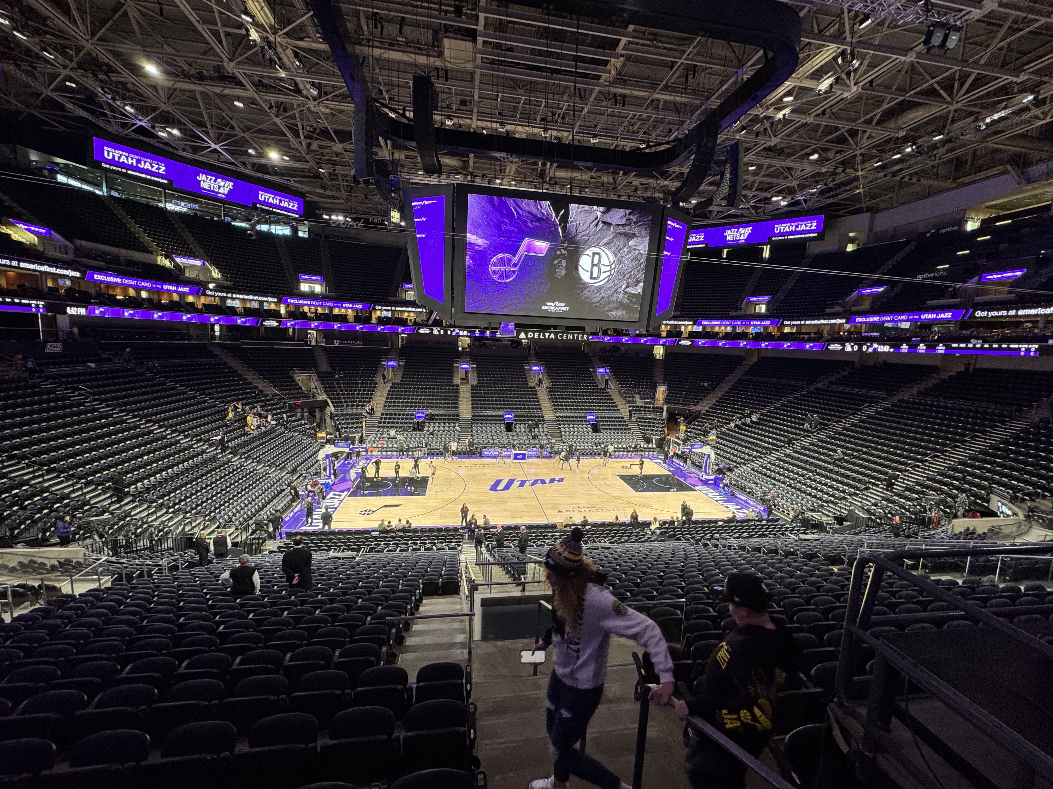 The Delta Center – Basketball Court in Salt Lake City, UT | Courts of ...