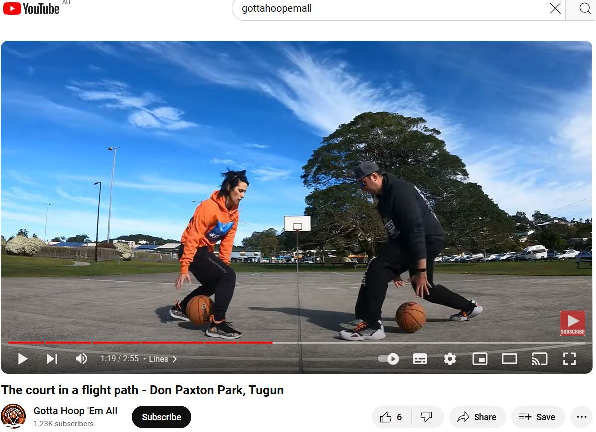 Tugun Basketball Court: Don Paxton Park – Courts of the World