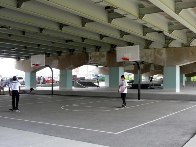 Toronto Basketball Court: Underpass Park – Courts of the World