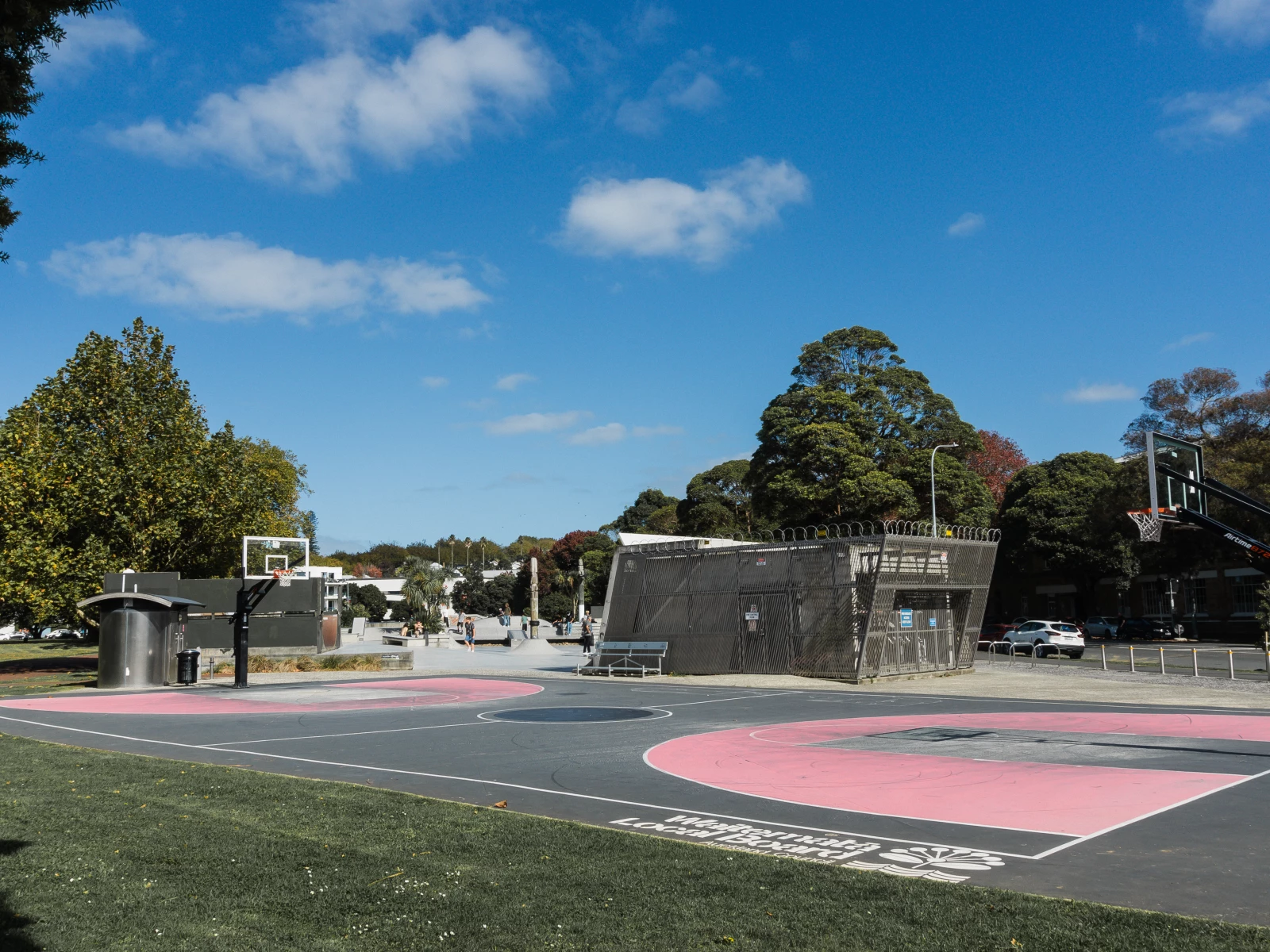 Auckland Basketball Court: Victoria Park – Courts of the World