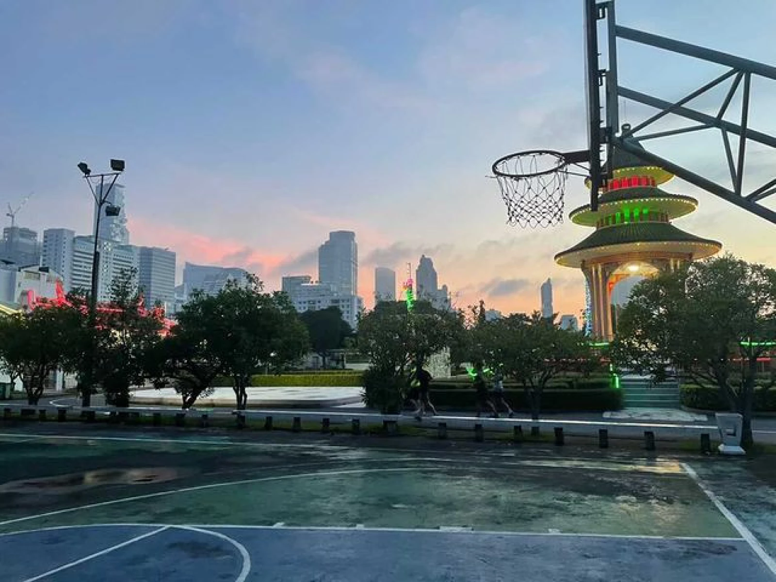 Khet Sathon Basketball Court: Teochew Chinese Cemetary – Courts of the ...
