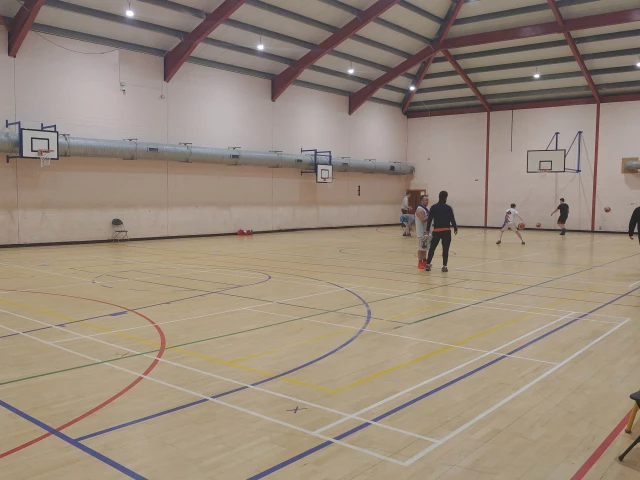 Ellon Basketball Court: The Meadows Sports Centre – Courts of the World
