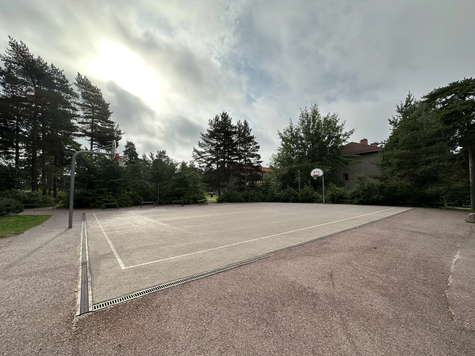 Helsinki Basketball Court: Meilahden yläasteen koulu – Courts of the World