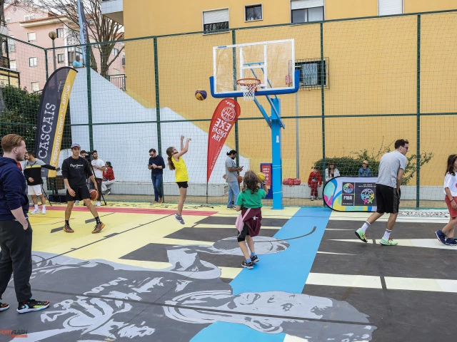 Carcavelos Basketball Court: Mery Andrade Court - 3x3 BasketArt Cascais ...