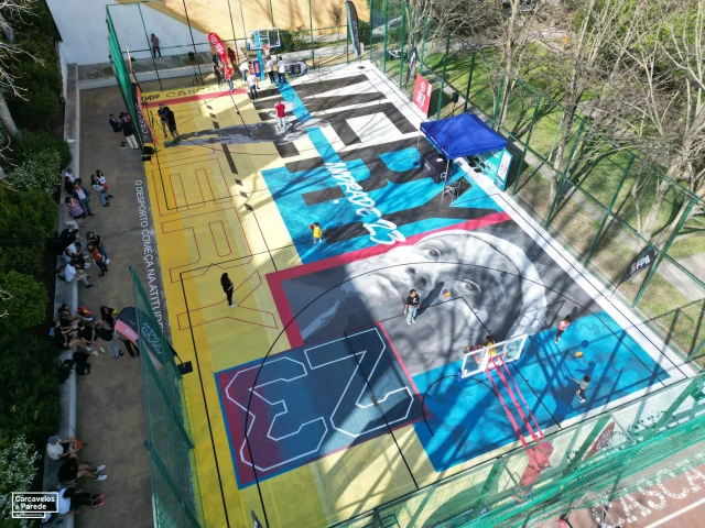 Carcavelos Basketball Court: Mery Andrade Court - 3x3 BasketArt Cascais ...