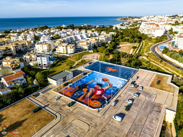Albufeira Basketball Court: 3x3 BasketArt Albufeira by Asur – Courts of ...