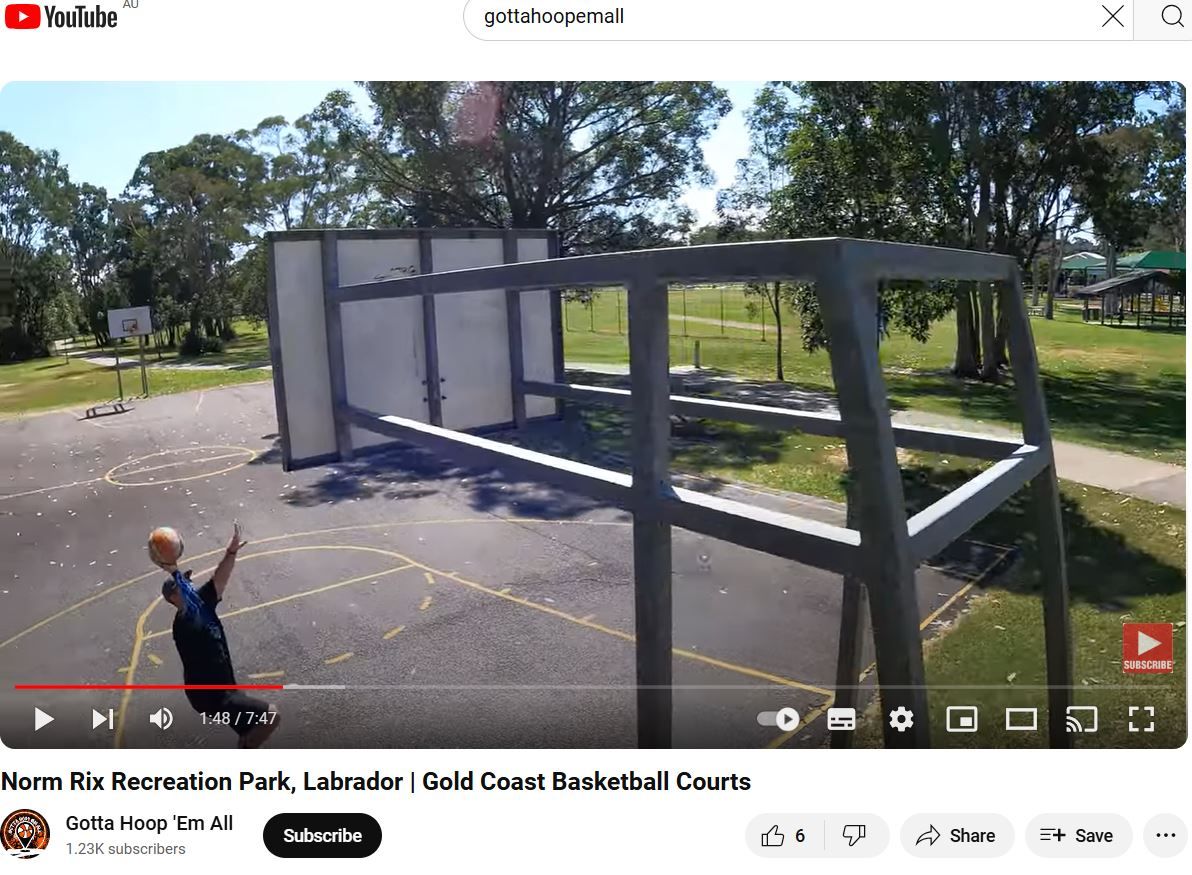Labrador Basketball Court: Norm Rix Park – Courts of the World