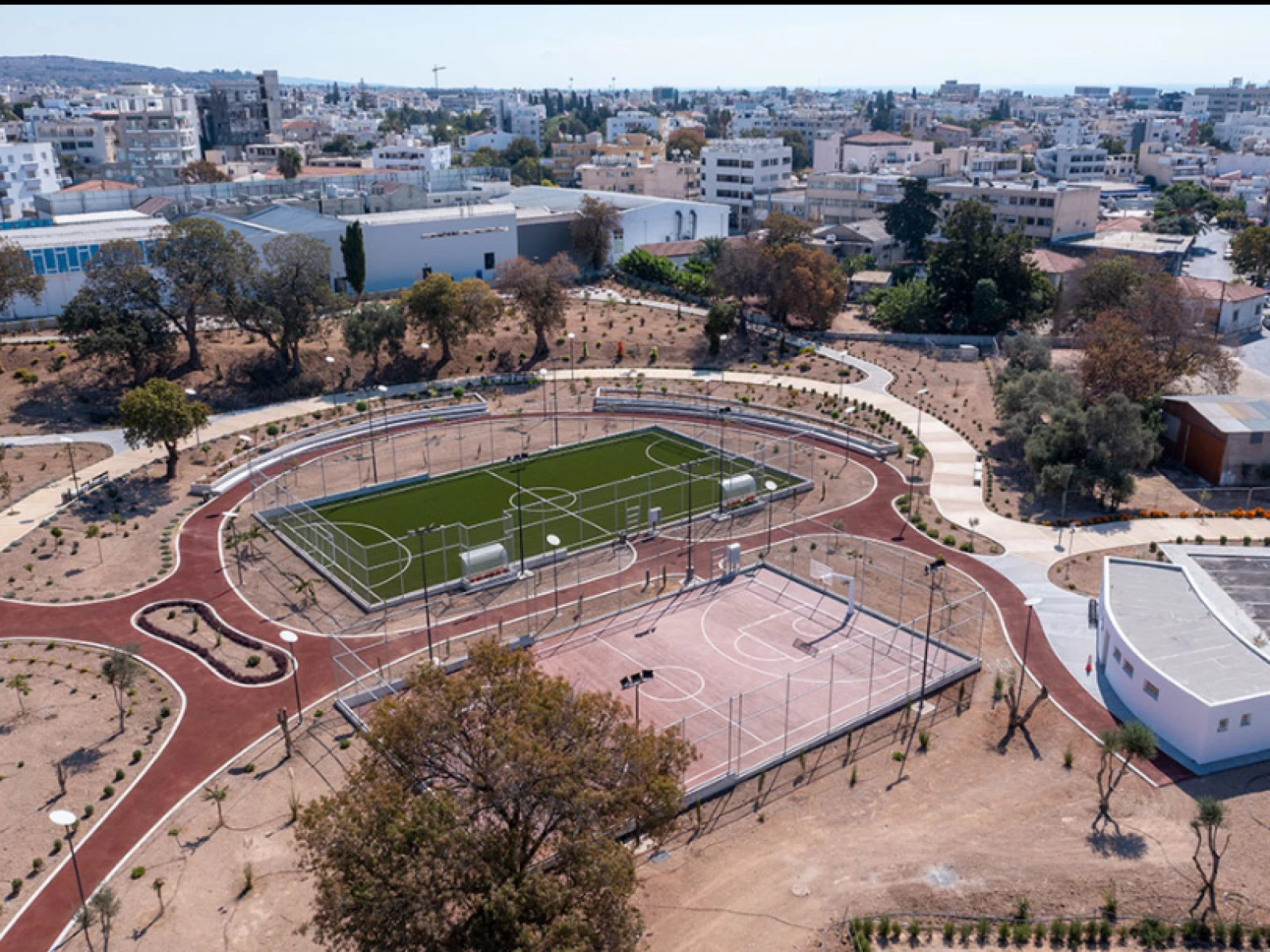 Paphos Basketball Court: Park of Colors – Courts of the World