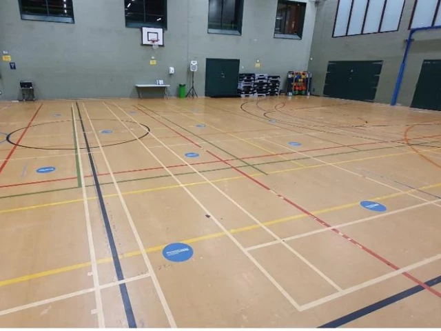 Blackpool Basketball Court: Blackpool Sports Centre – Courts of the World