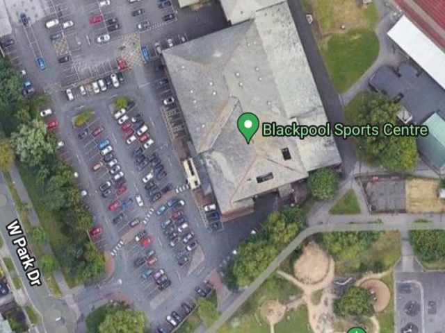 Blackpool Basketball Court: Blackpool Sports Centre – Courts of the World