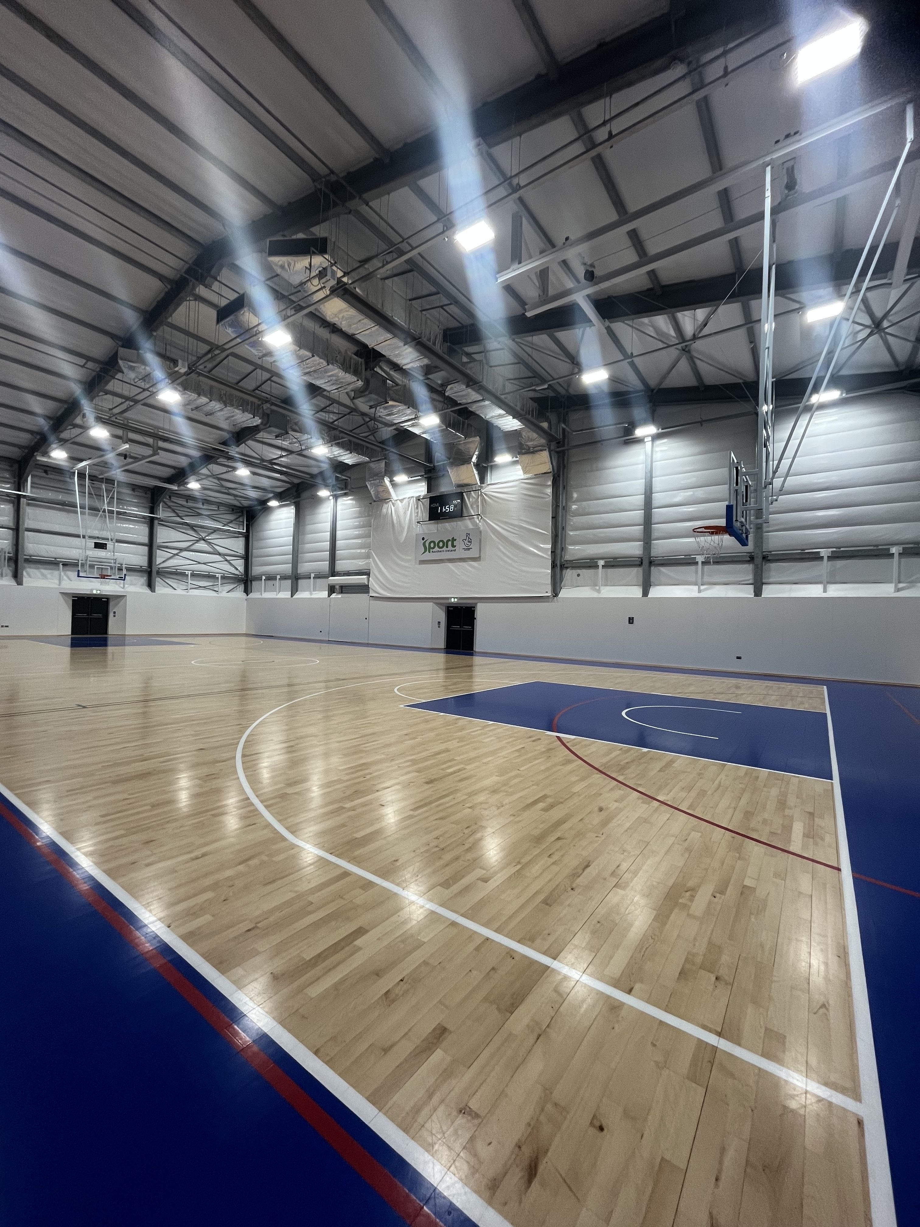 Belfast Basketball Court: Newforge Sport Complex – Courts of the World