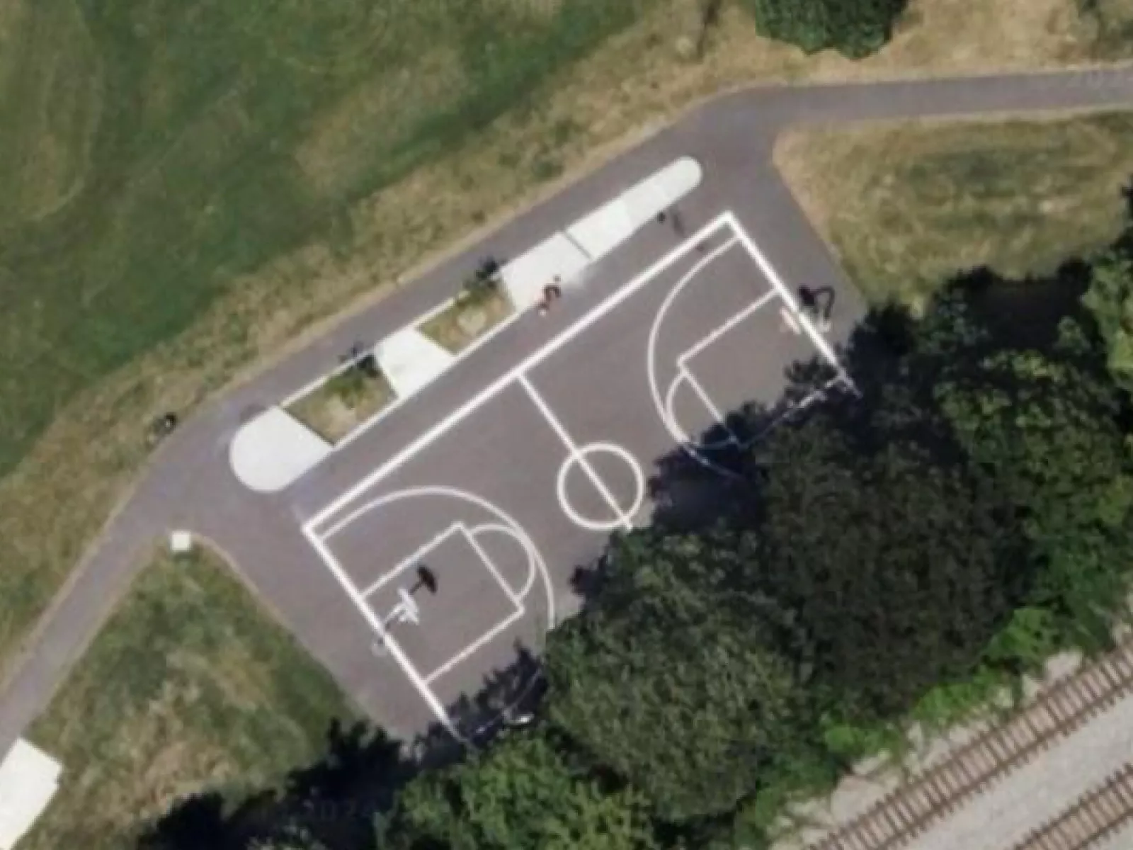 Montreal Basketball Court: Coffee Park Basketball Court – Courts of the ...