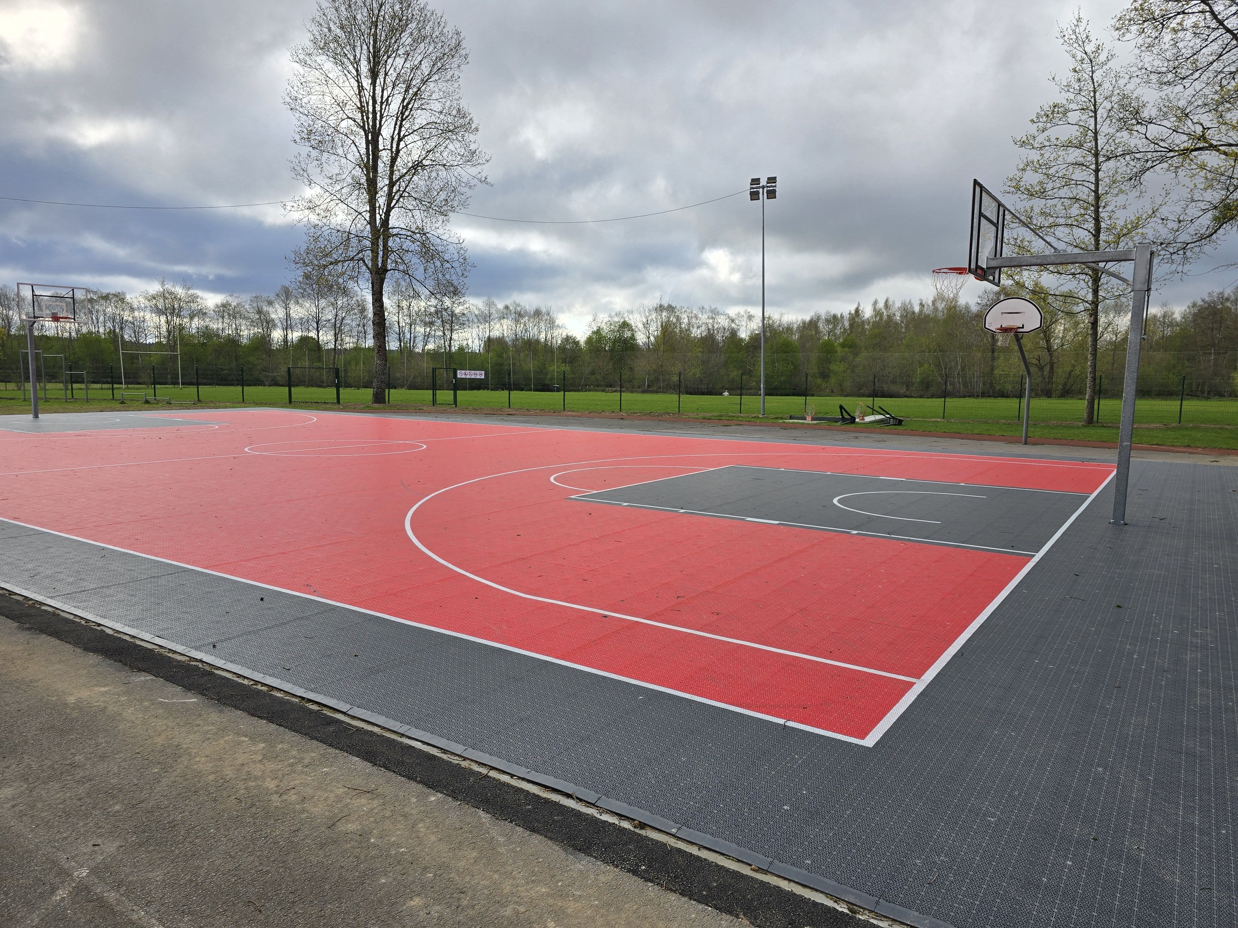 Upesciems Basketball Court: BK Garkalne practice venue – Courts of the ...