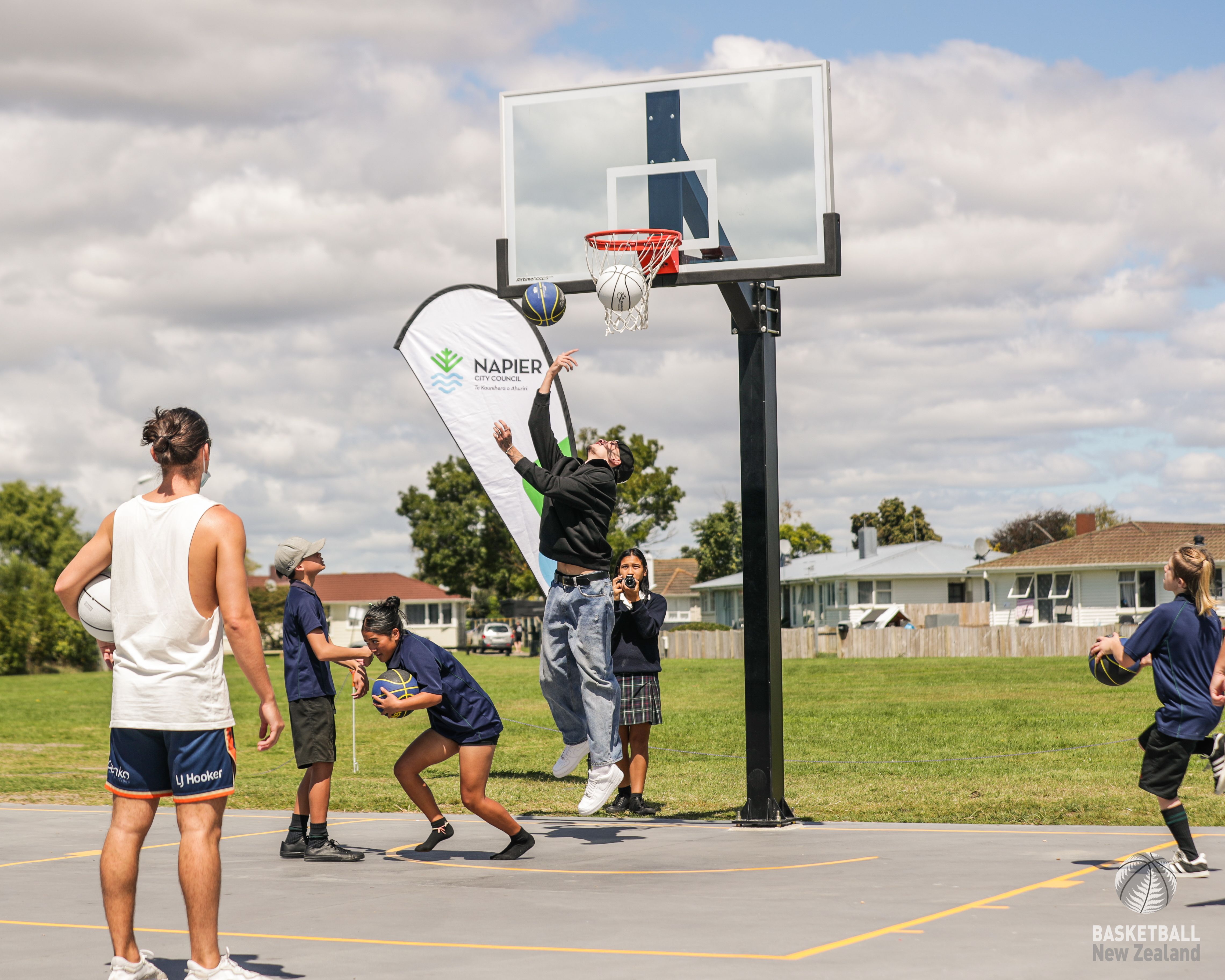 Napier Basketball Court: Roberts Terrace Reserve – Courts of the World