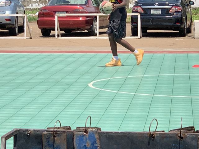 Abuja Basketball Court: Old parade ground – Courts of the World