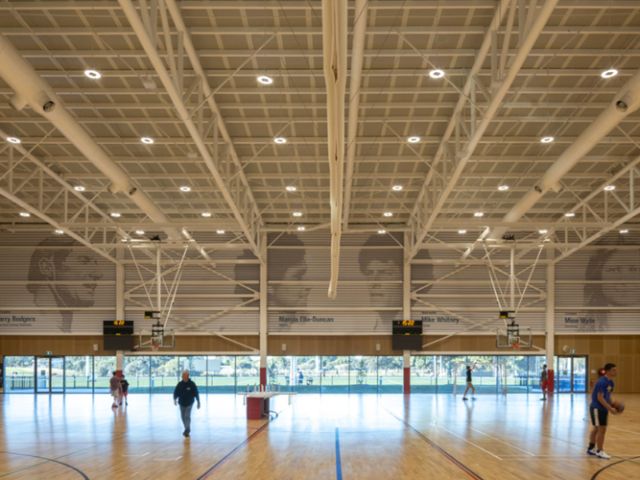 Maroubra Basketball Court: Heffron Centre Full Court – Courts of the World