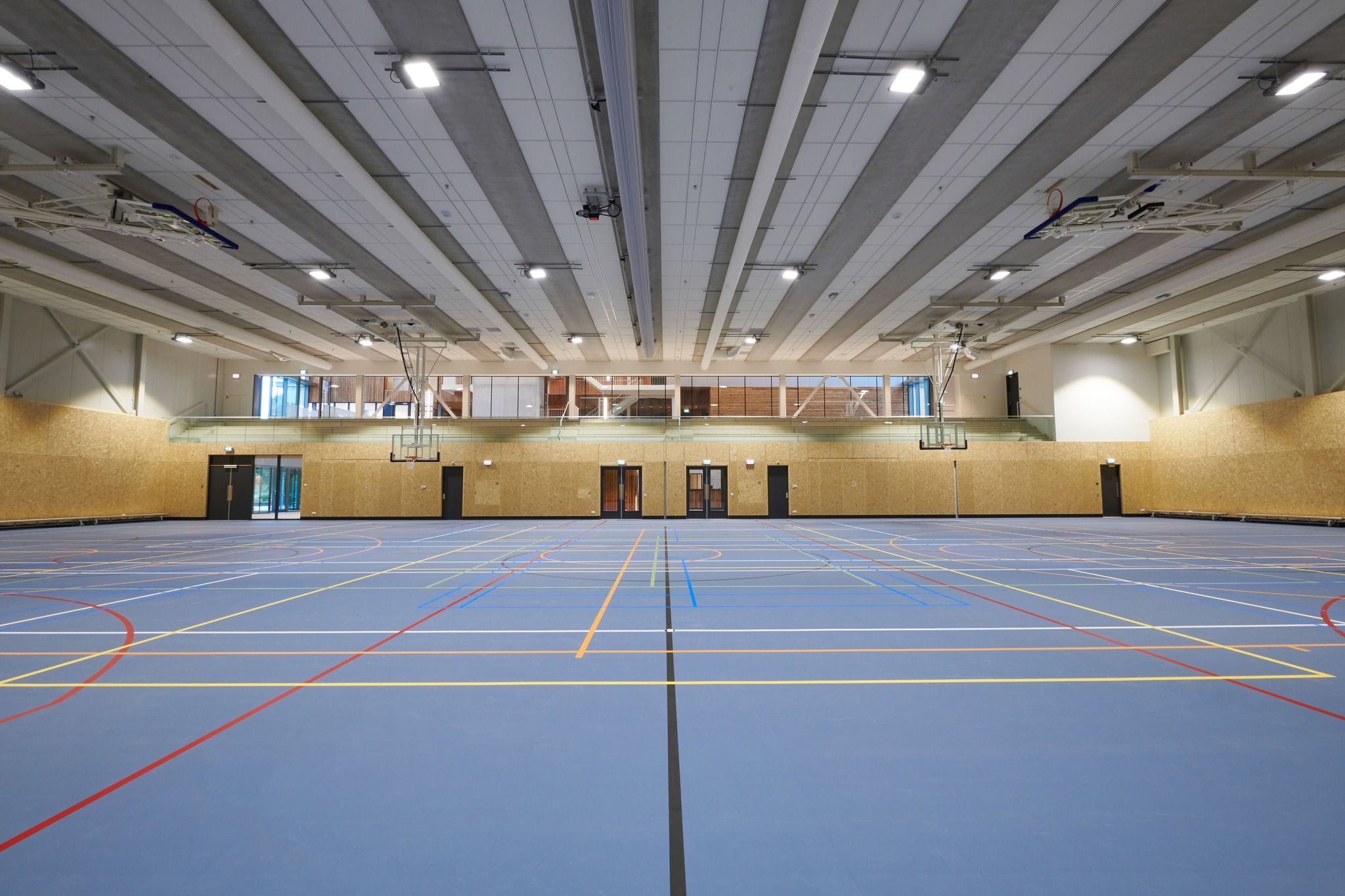 Rotterdam Basketball Court: Erasmus Sport (new building) – Courts of ...