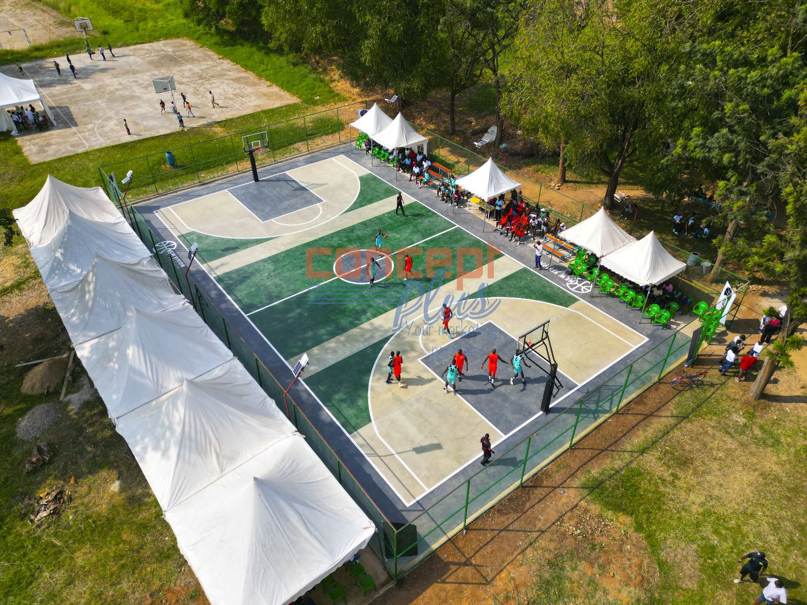 Bujumbura Basketball Court: New Vision Pro Services Basketball Court ...